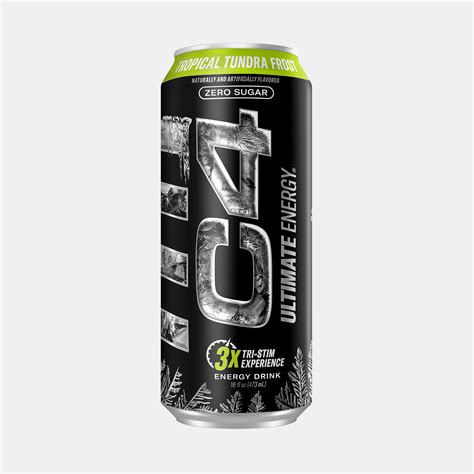 C4 Ultimate® Frost Carbonated Sugar Free Performance Energy 16oz 12