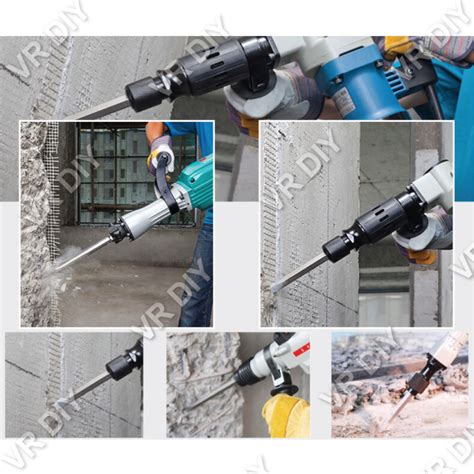 Hexagonal Shank A Chisel Flat Point Scaling For Demolition Hammer Rotary