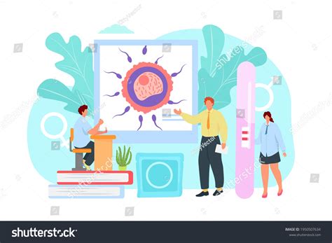 Sexual Education Concept Vector Illustration Man Stock Vector Royalty