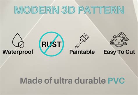 Big Pyramid Diffuser Panels 12 Pack Pvc White Color 3d Wall And Ceiling Panels For Sound