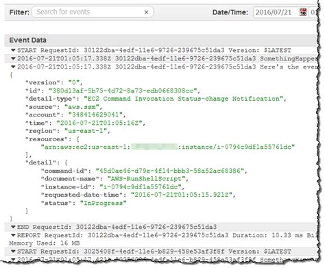 Ec2 Run Command Update Monitor Execution Using Notifications Aws