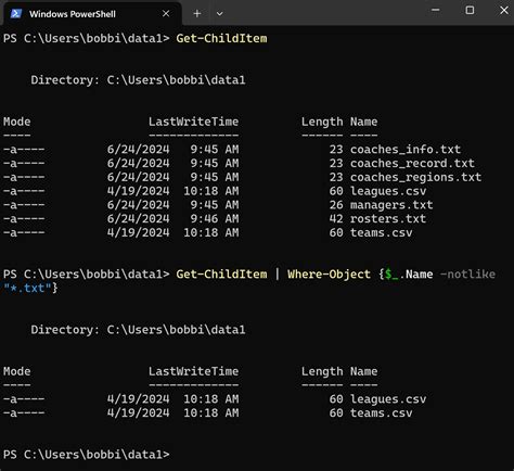 Powershell How To Use Where Object With Notlike Collecting Wisdom