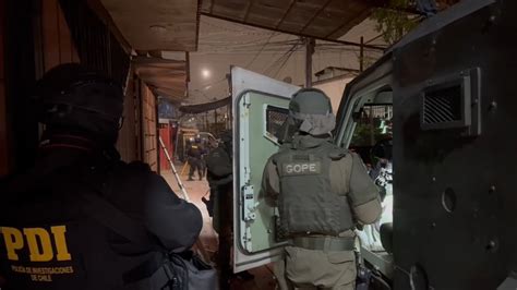El Inédito Y Masivo Operativo Realizado Entre Pdi Y Carabineros En La