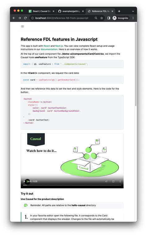 Causal Developer Documentation