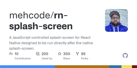 Github Mehcode Rn Splash Screen A Javascript Controlled Splash