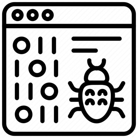 virus attack cyber computer threat cybersecurity icon download on iconfinder