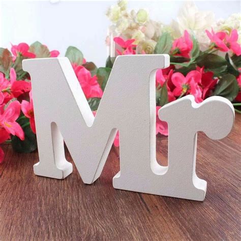 Decoration Wedding Reception Sign Mrs And Mr Woode Grandado