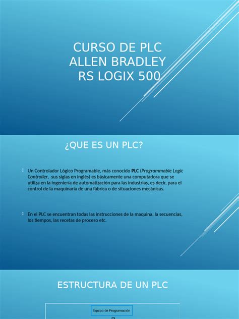 Teoria Plc Pdf Controlador Lógico Programable Informática