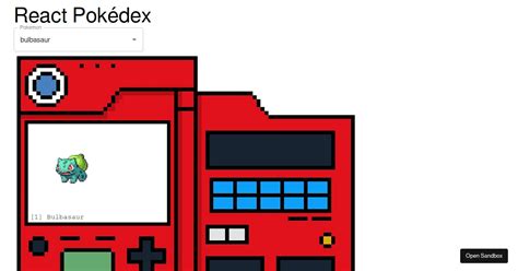Pokemon Api Demo Codesandbox