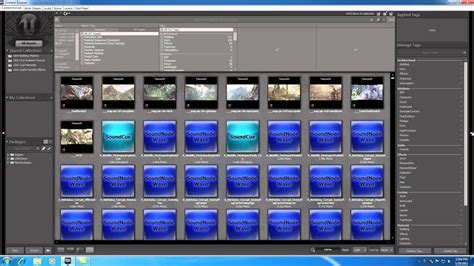unreal development kit udk tutorial 16 content browser youtube