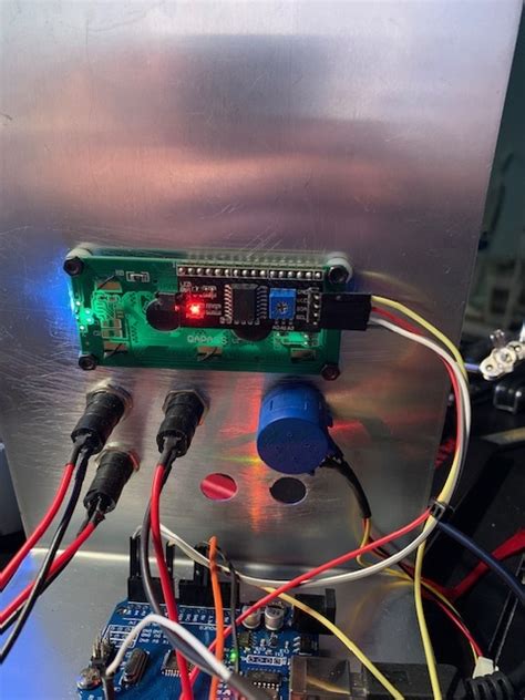 Lcd Display Is Just Blue With No Text [wrong Wiring] Displays