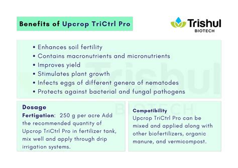 Upcrop Trictrl Pro Seaweed Extract And Trichoderma Pochonia Chlamydosporia Pseudomonas