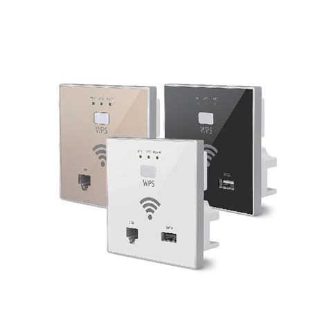 MT Wireless Wall Ap In Wall AP Wireless Access Point Signal Booster RJ Port USB Wifi Face