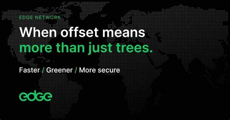 The Offset Network Edge Blog