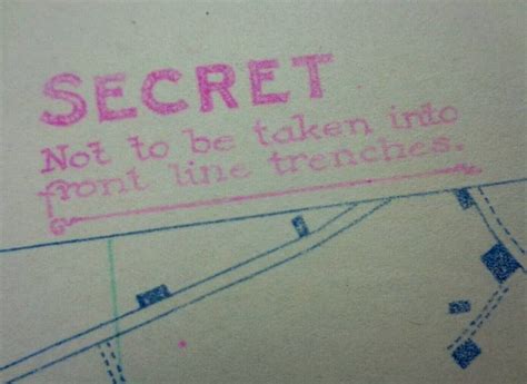 Ww1 1917 Andsecretand Battle Of Passchendaele Trench Map Battle Of