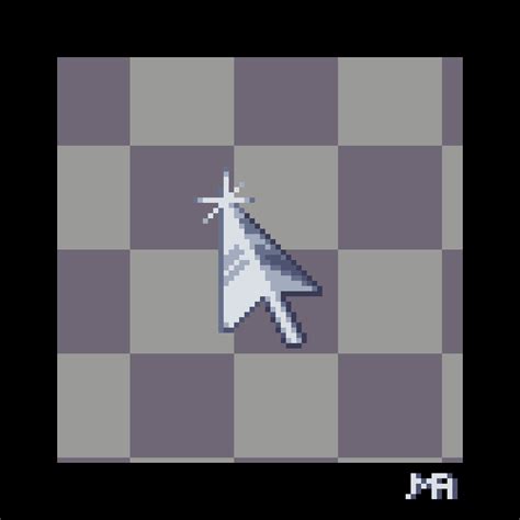 There Is No Arrow Or Pointer More Powerful Than That Of The Classic Cursor R PixelArt