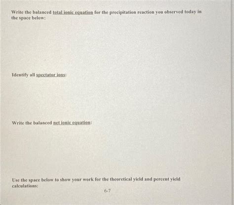Solved Ex 6 Limiting Reactant sė Ex Report that Men Ex 6 Chegg com