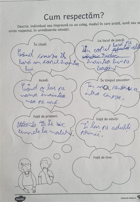 Respect și Lipsa De Respect Valori și Norme Morale