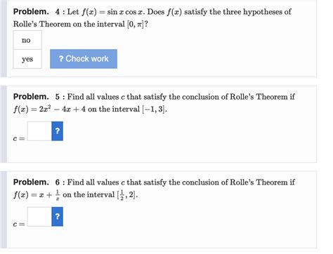 Solved Problem Let F X Sinxcosx Does F X Satisfy The Chegg Com