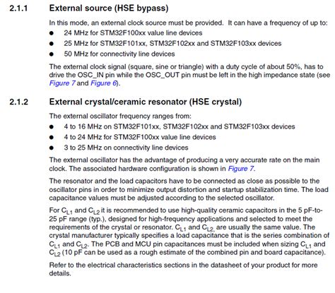 Solved Bypass Vs Crystal Ceramic Stmicroelectronics Community