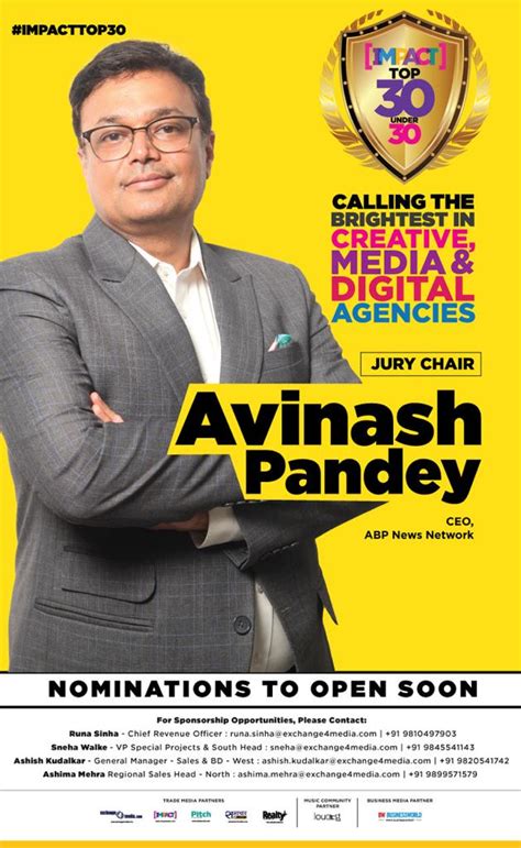 Avinash Pandey Ceo Abp News Network Ann Chief Executive Officer Profile And Biography