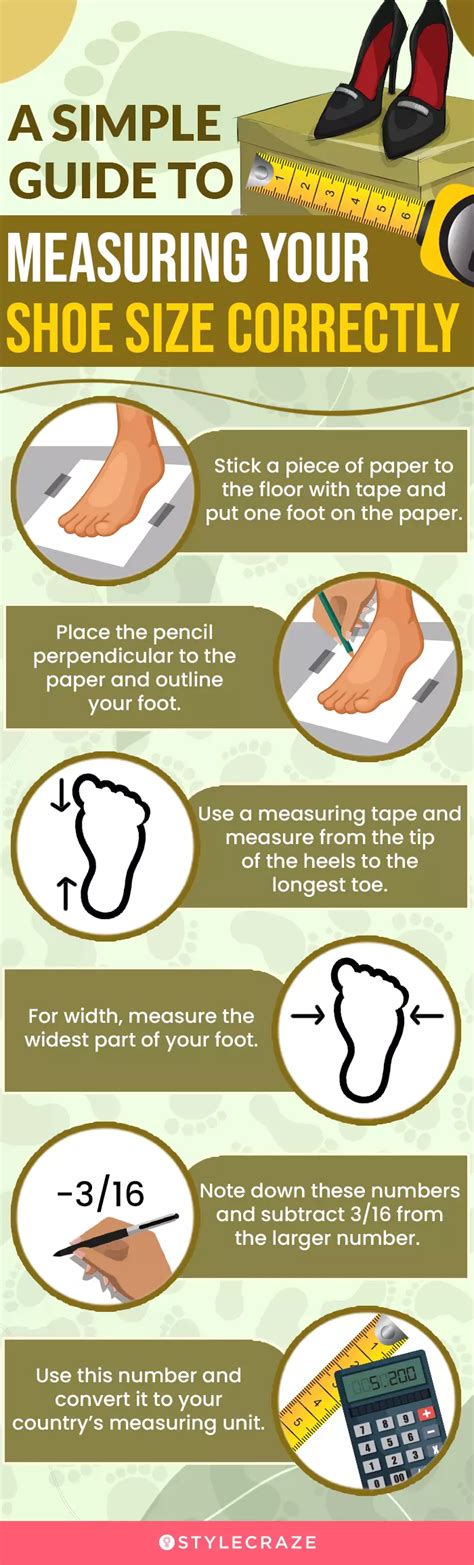 How To Measure Shoe Size At Home In 11 Simple Steps