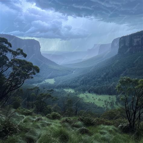 Premium Photo Gorgeous Landscape In The Blue Mountains National Park