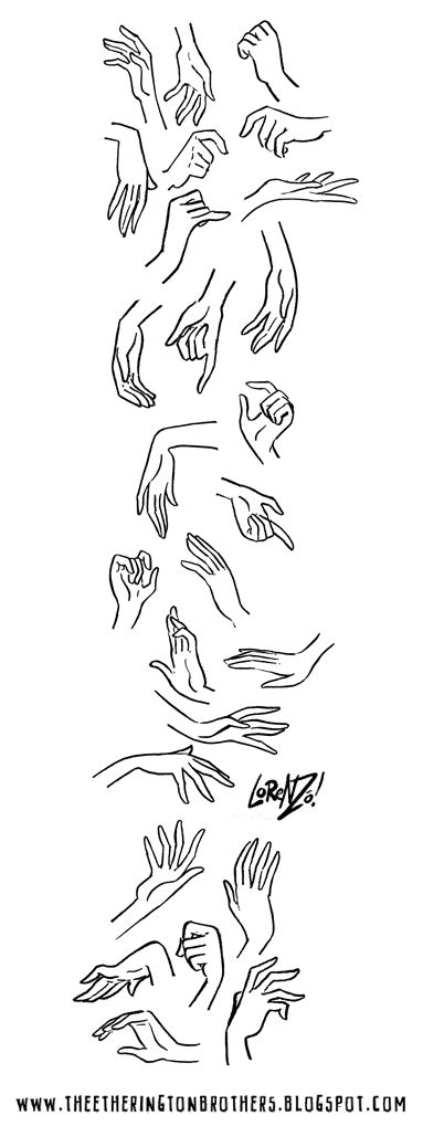 The Etherington Brothers Female Hand References Part 2