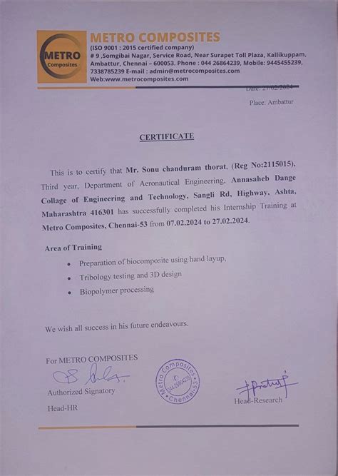 Sonu Thorat On Linkedin Certificate Of Completion