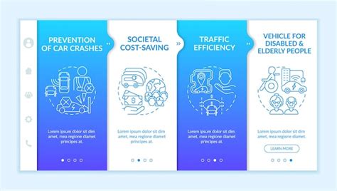 Premium Vector Popular Content Creation Tips Onboarding Template
