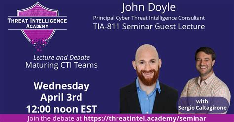 Threat Intelligence Academy On Linkedin Cybersecurity Infosec