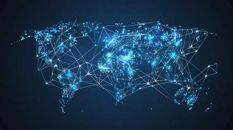 Premium Photo Digital Representation Of Global Network Connections