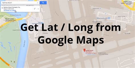 Google Maps How To Get Lat Long Coordinates Of A Place
