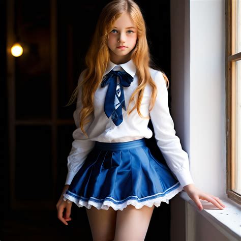 A Sexy 12 Year Old German Schoolgirl With Long Golden Hair A By 陈天昊
