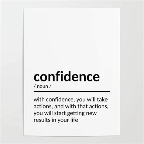 Confidence Meaning