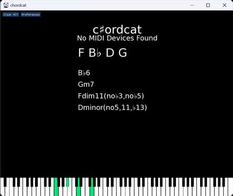 Overview Chordcat User S Manual