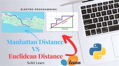Perbedaan Manhattan Distance Dan Euclidean Distance Youtube