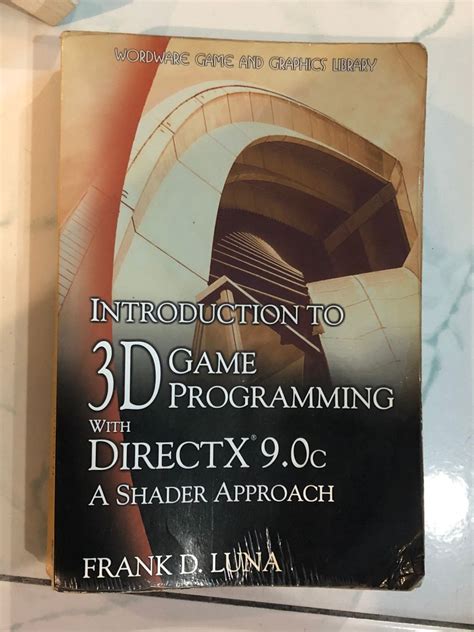 Introduction To 3d Game Programming With Directx 90c A Shader Approach Game Dev Book Hobbies