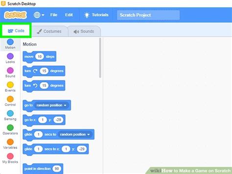 How To Make A Game On Scratch With Pictures WikiHow
