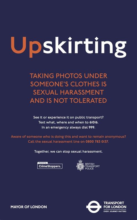 Tfl Launches Zero Tolerance Campaign Against Sexual Harassment
