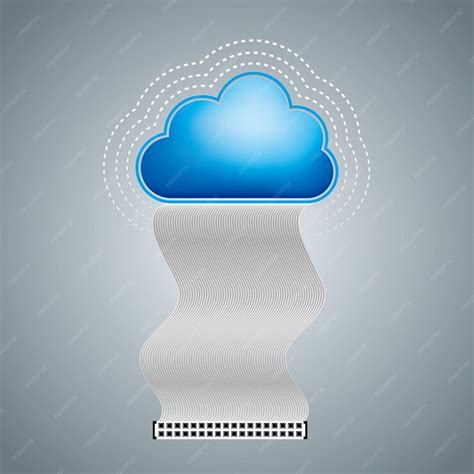 Premium Vector Cloud Computing And Networking Design Concept Data