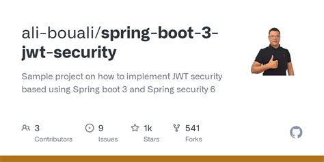 Spring Boot Jwt Security Mvnw Cmd At Main Ali Bouali Spring Boot