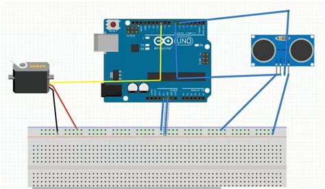 Hcsr04 Mesafe SensÖrÜ İle Servo Motor KontrolÜ