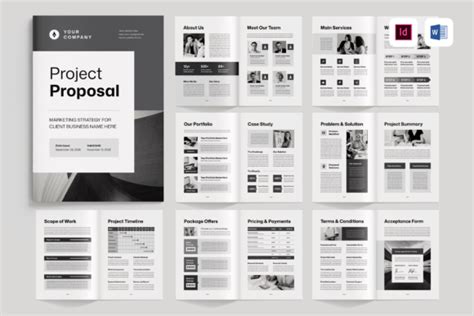 Project Proposal Graphic By Leafloveid · Creative Fabrica