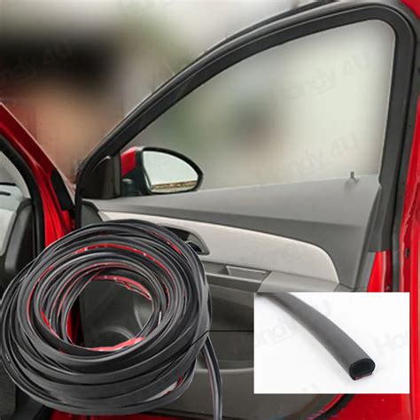 Free Shipping 240 5m Car Door Rubber Edge Trim Molding Universal