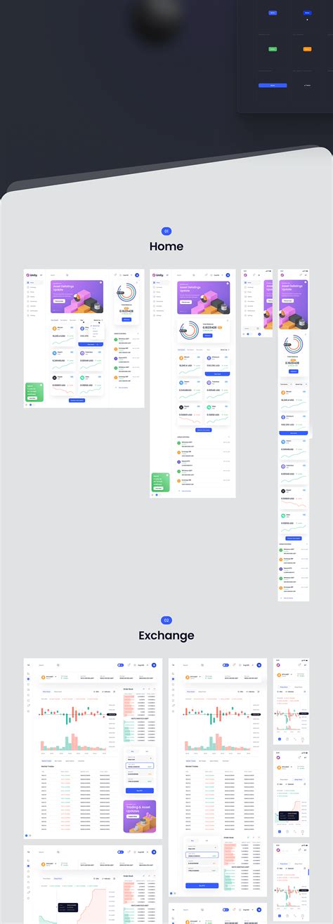 Unity Dashboard Kit Exchange Behance Unity Dashboard Kit Exchange Behance