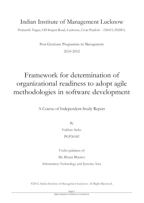 Pdf Agile Adoption Framework Dokumen Tips