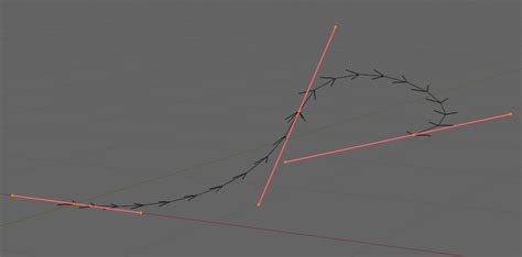 Python How To Match Tilt Between Two Bezier Curves Blender Stack