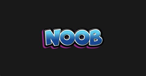 Noob Means Newbie Noob Means Newbie Pillow Teepublic