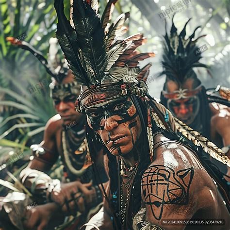 Ai创作图原始部落首领 部落首领像 食人族部落 美拉尼西亚人 印第安人部落 密克罗尼西亚人 美洲原住民文化 基里巴斯人 原始土著居民 科维思族男祖先 原始部落盔甲 玻利尼西亚文化 土著少数民族
